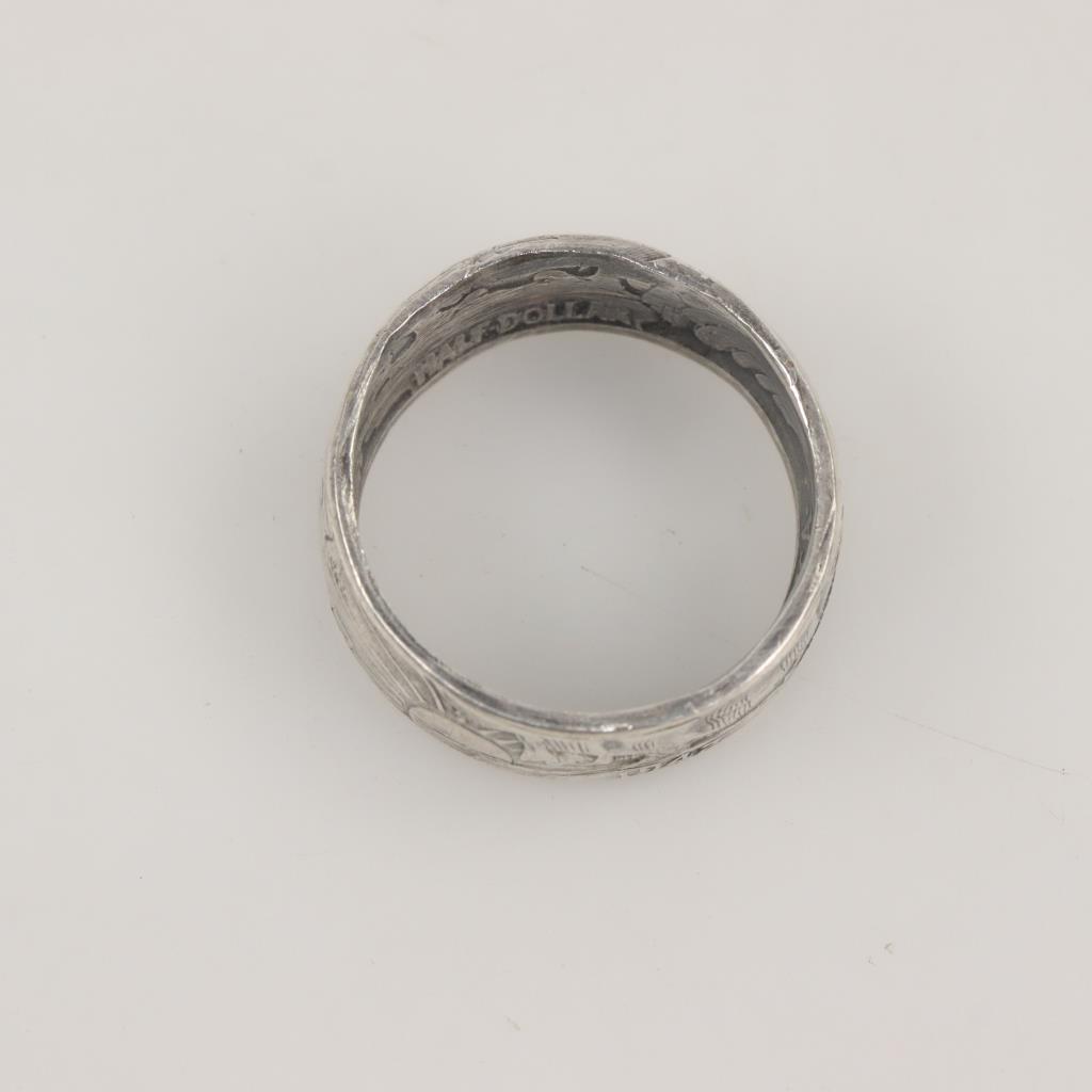 1942 Walking Liberty Silver Half Dollar Ring | Property Room