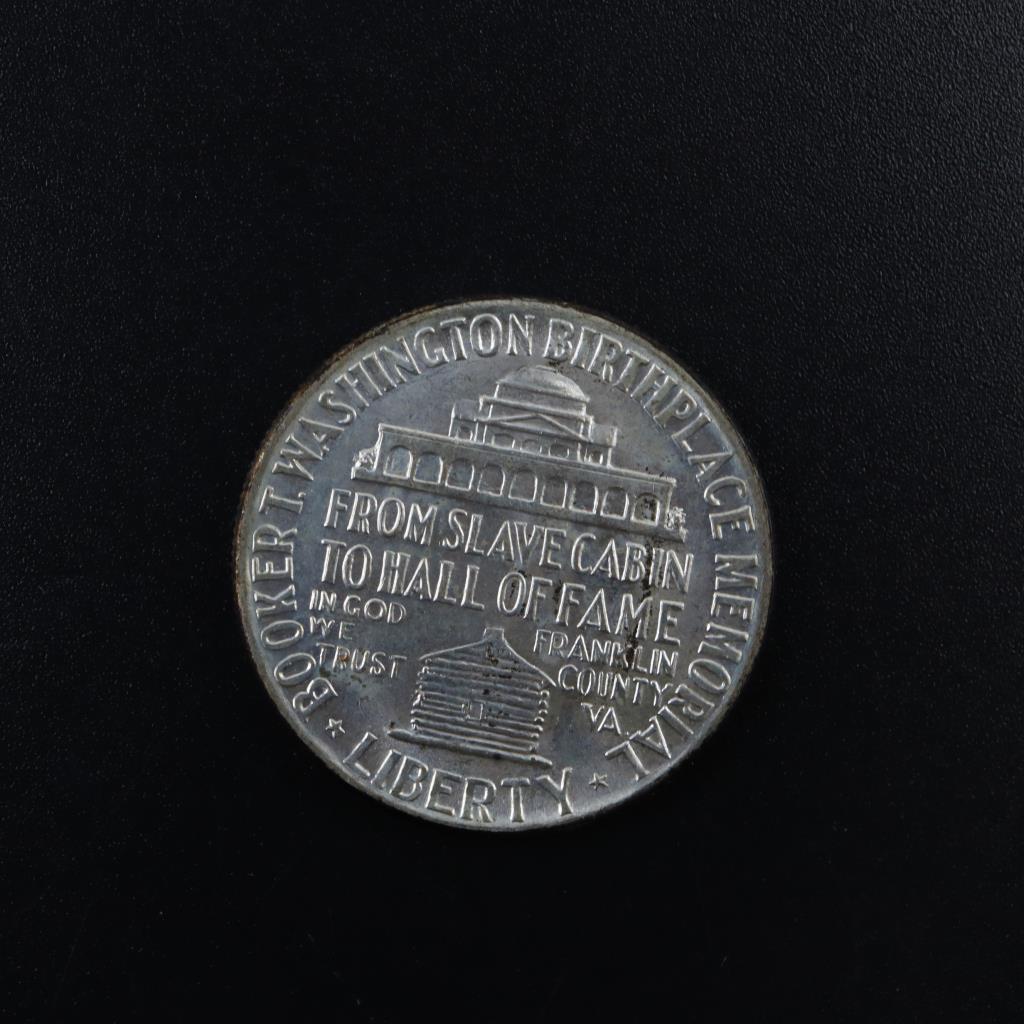 1946 Booker T. Washington Silver Half Dollar | Property Room