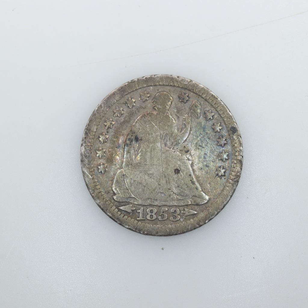 1953 Liberty Seated Silver Half Dime | Property Room