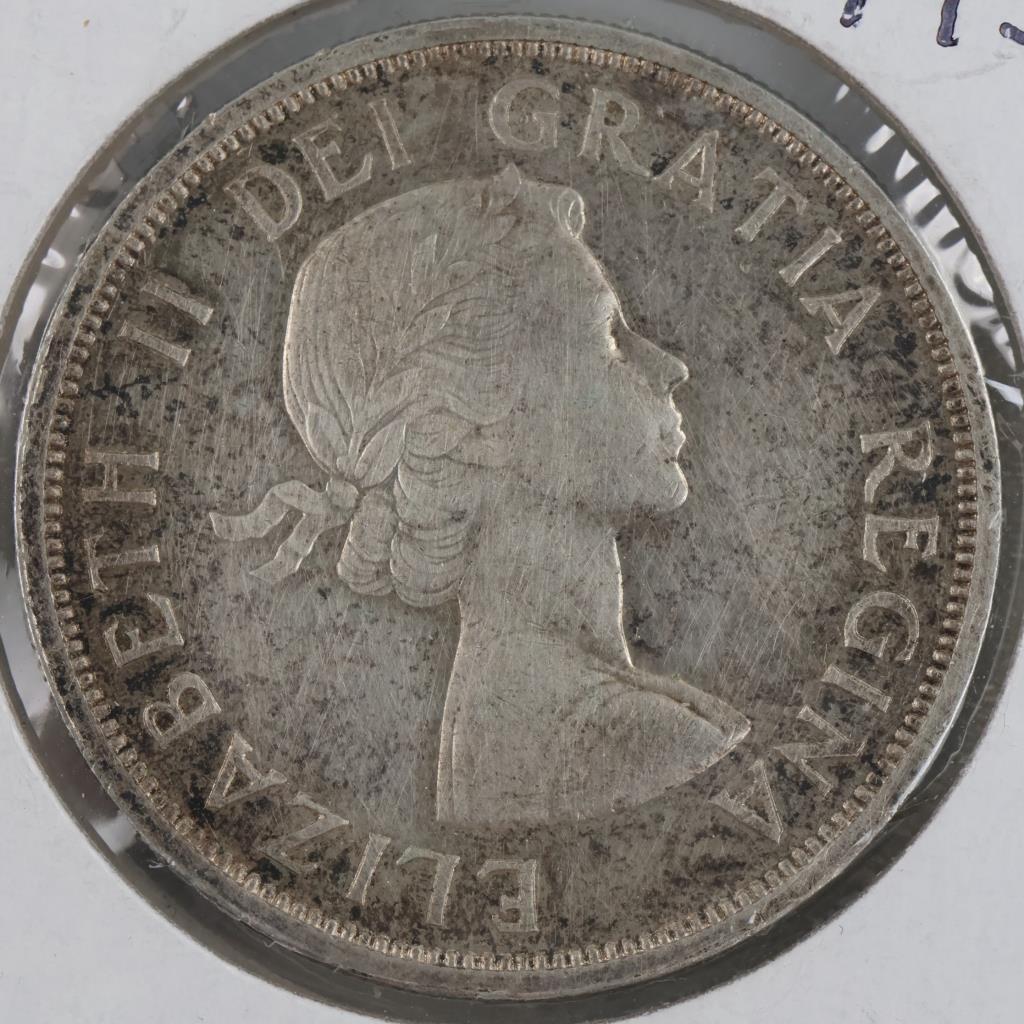 1958 Canadian British Columbia Totem Pole Silver Dollar | Property Room