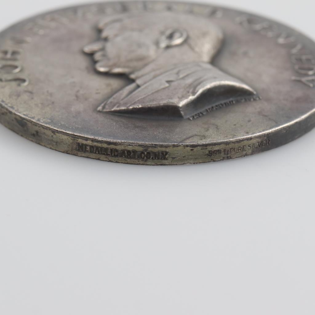 1961 John F. Kennedy Inaugural Silver Medal | Property Room