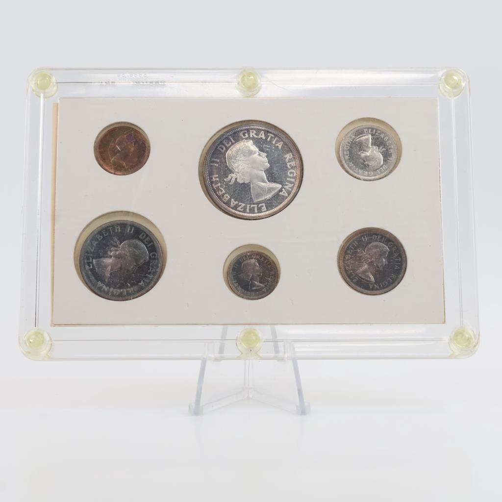 1964 Canadian Silver Mint Proof UNC Set | Property Room