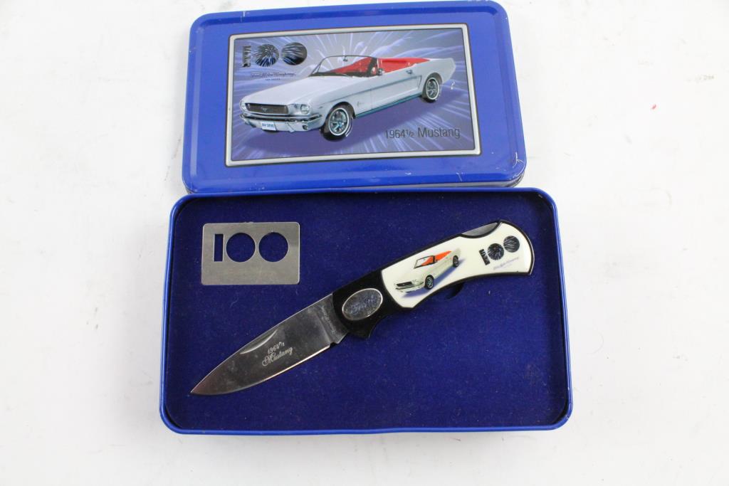1964 Ford Mustang 100 Year Anniversary Knife In Case | Property Room