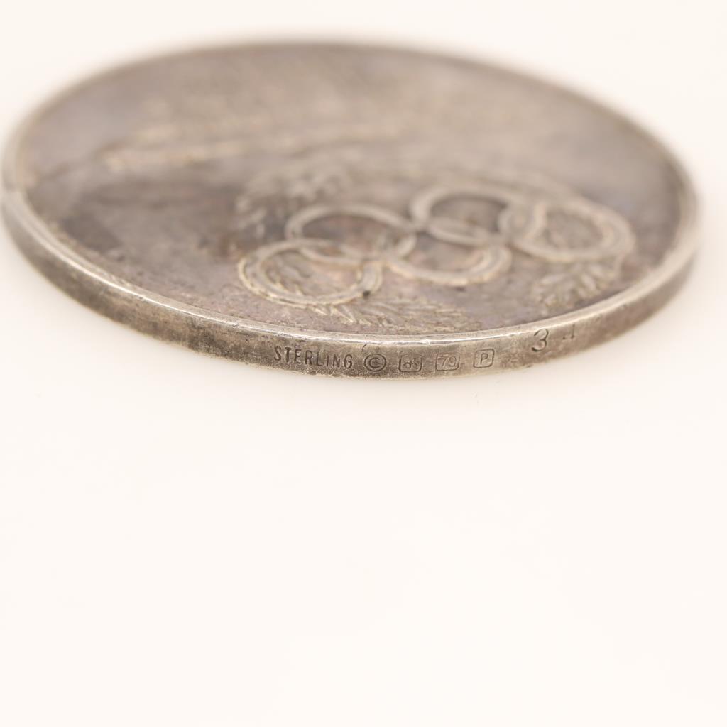 1964 Tokyo Olympics Sterling Silver Token | Property Room