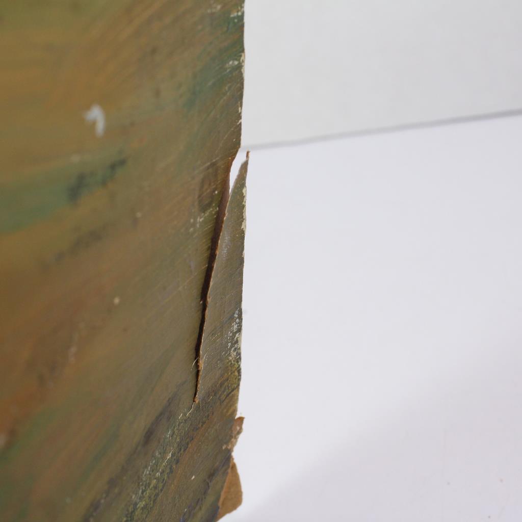 1966 Evgeny Rukhin Abstract Landscape Painting On Canvas Board, No COA ...