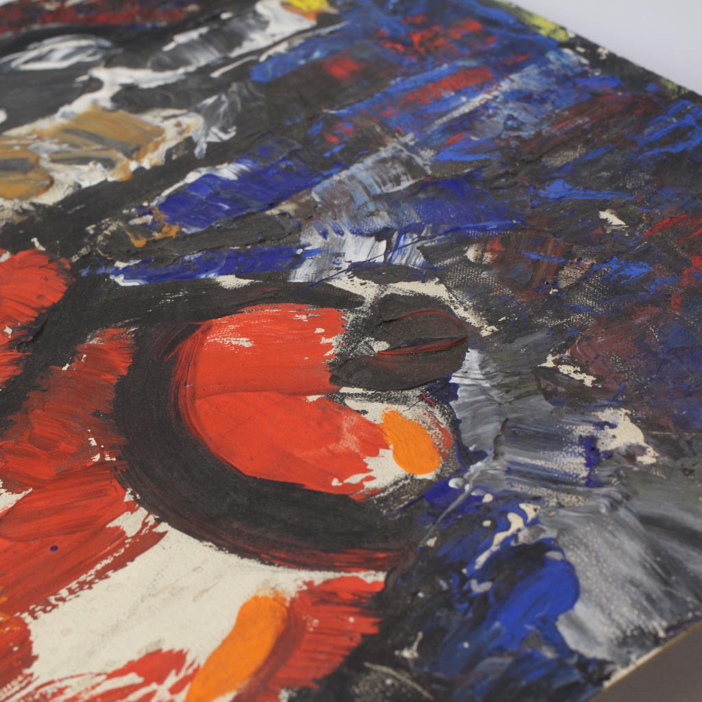 1966 Evgeny Rukhin Pallet Knife Still Life Painting Of Kettle Bottle ...