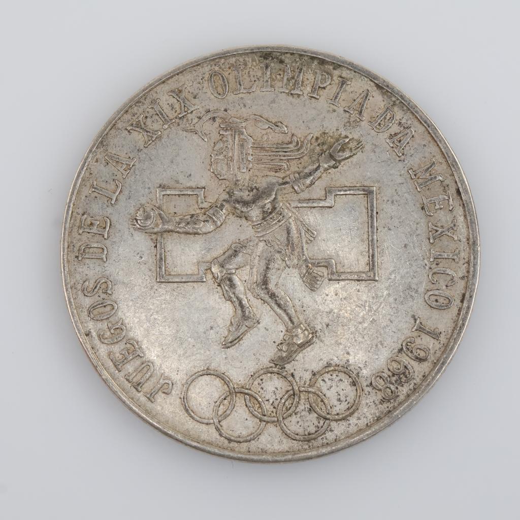 1968 Mexican Silver 25 Pesos Coin | Property Room
