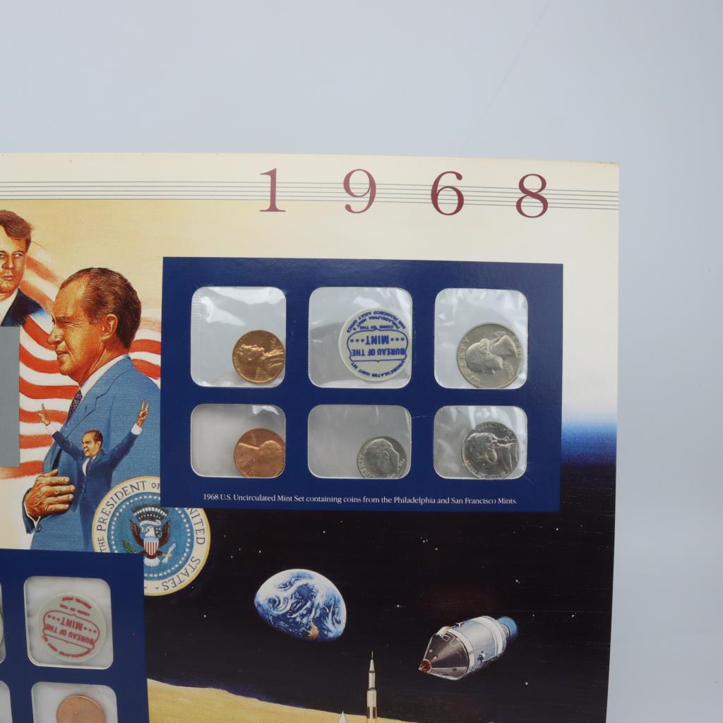 1968 US Uncirculated Coin Mint Sets With US Stamps | Property Room