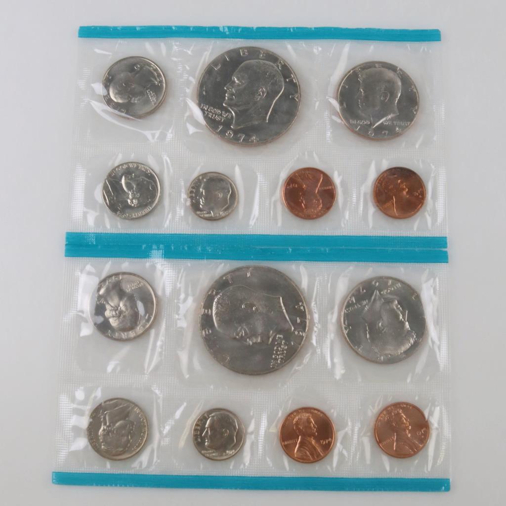 1974 Coin Sets; 14 Pieces | Property Room