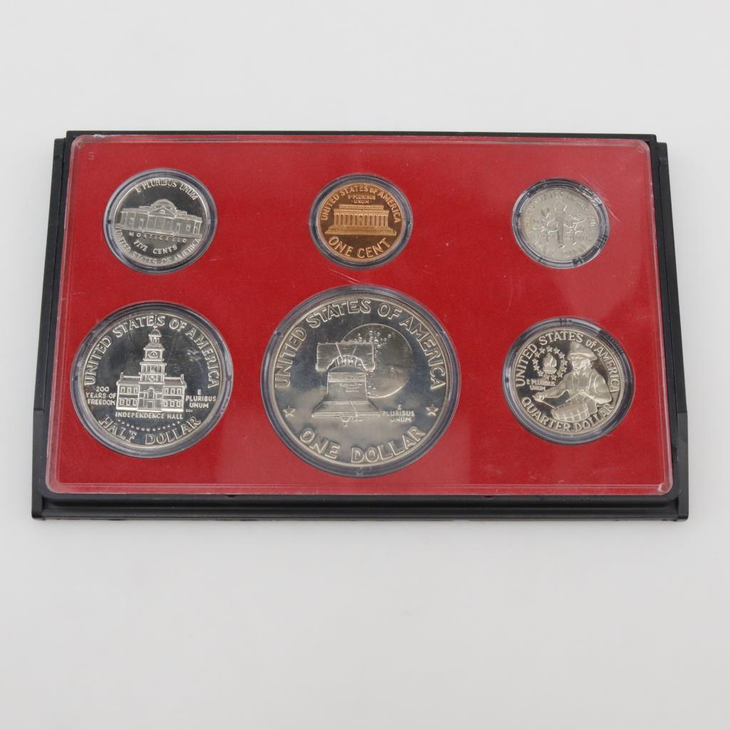 1975 US Proof Coin Set; 6 Pieces | Property Room