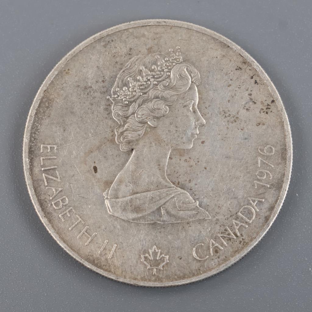1976 Canada Silver 5 Dollar Coin | Property Room