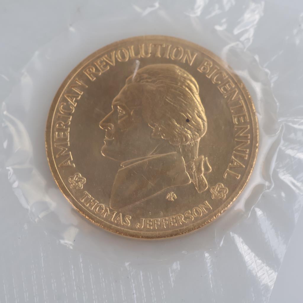 1976 Declaration Of Independence Bicentennial Round | Property Room