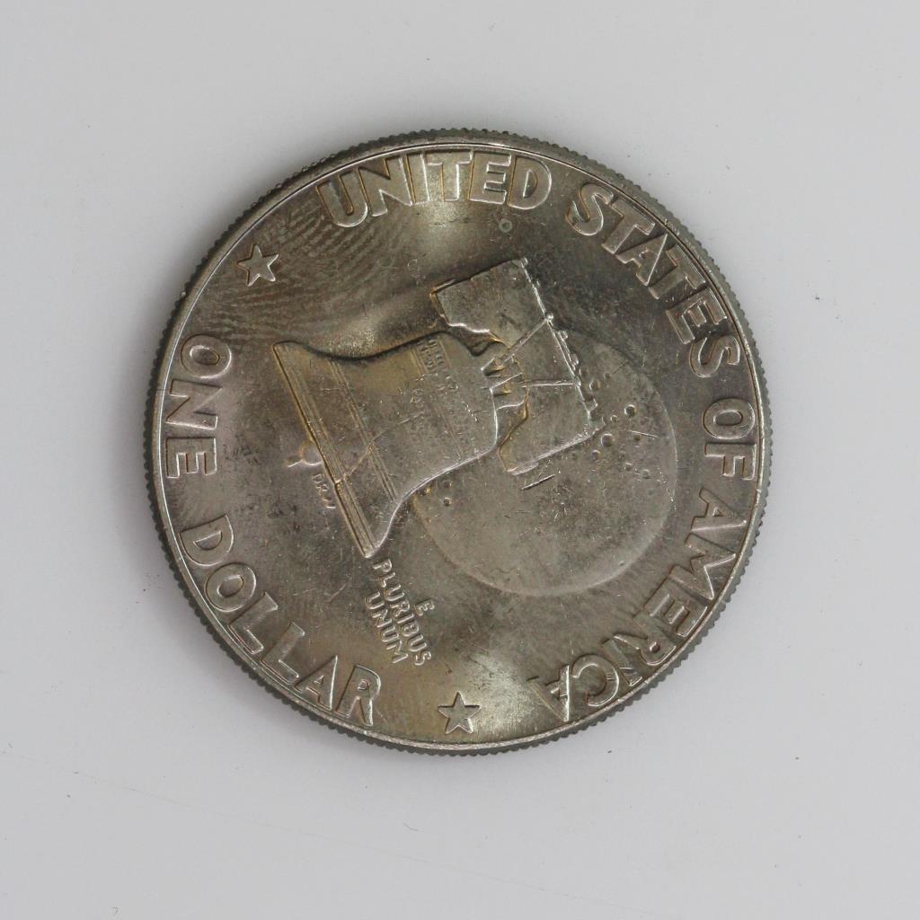 1976 Eisenhower D Silver Clad Type 1 Coin | Property Room