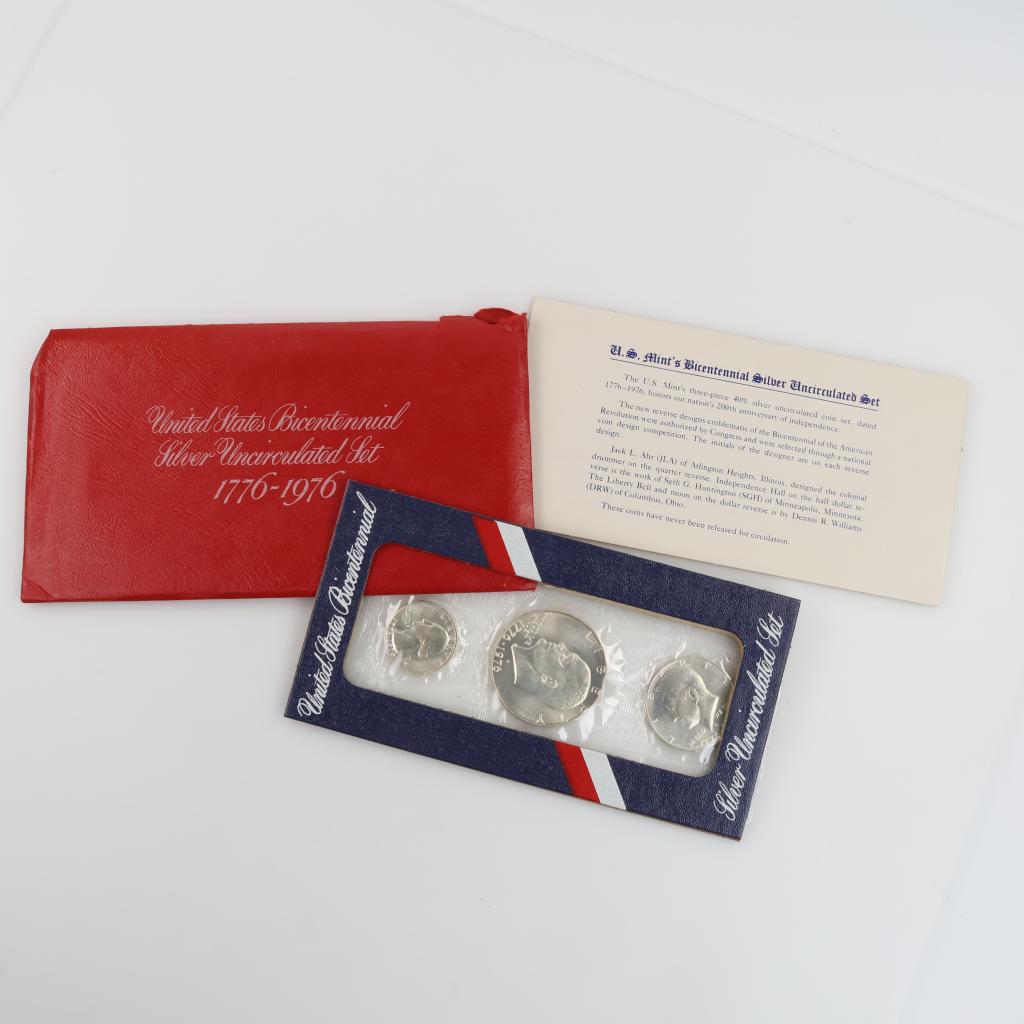 1976 US Bicentennial Silver Proof Set | Property Room