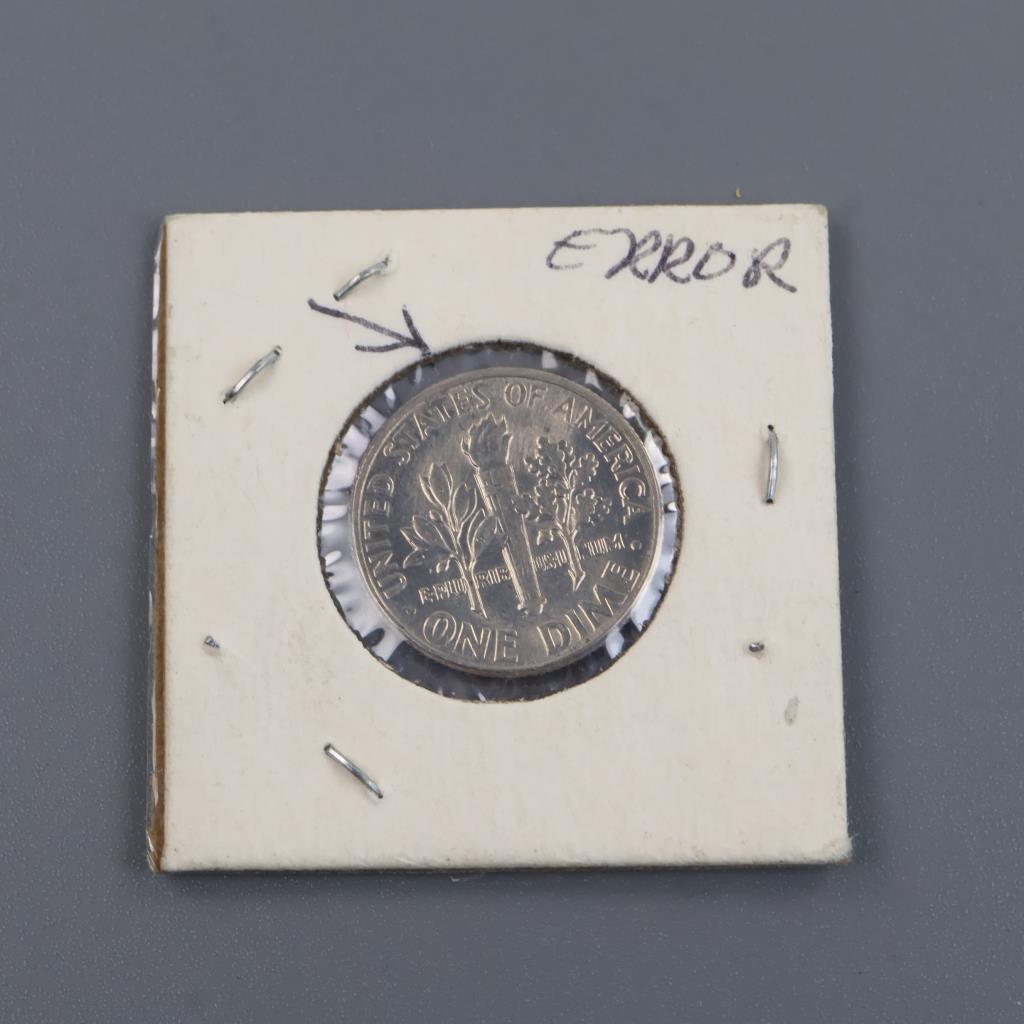 1977-D US Error Dime | Property Room