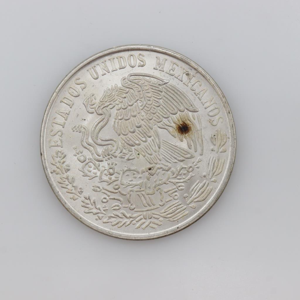 1979 Mexico 100 Pesos Silver Coin | Property Room