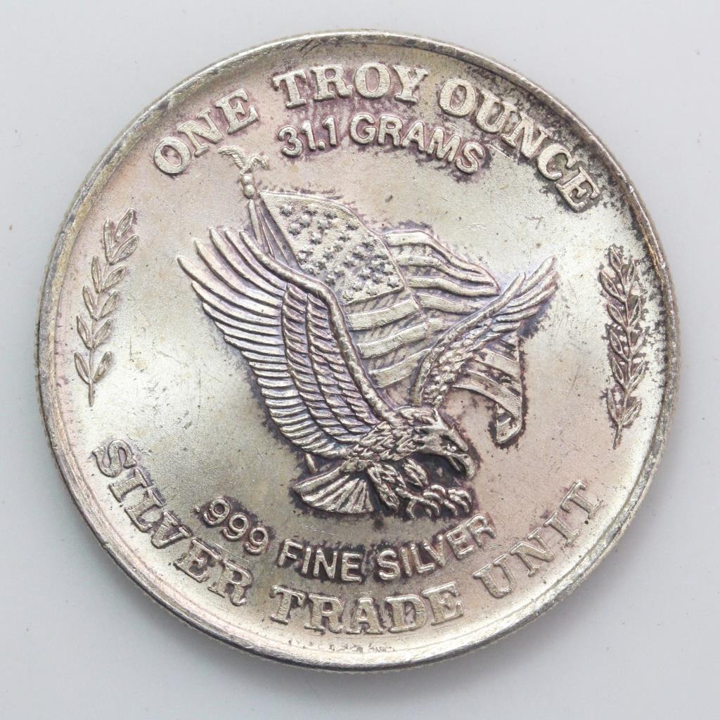 1981 U.S. Assay Office 1 Troy Oz. Fine Silver Round | Property Room