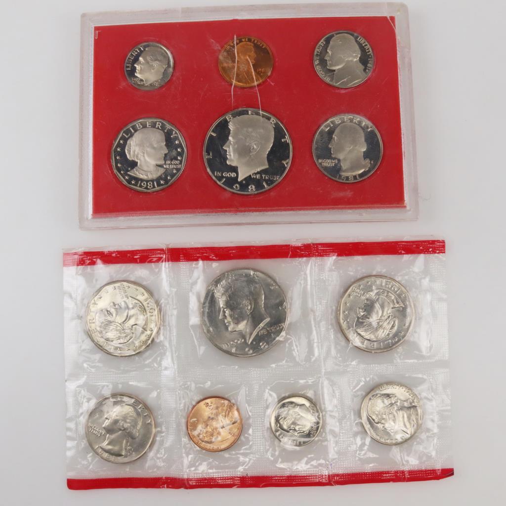 1981 US Coins, 2 Sets | Property Room