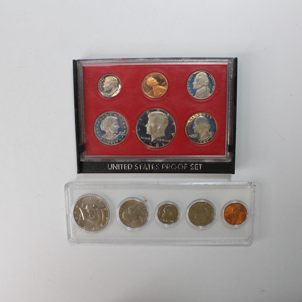 1981 US Proof Set Plus 5 Additional US Coins | Property Room