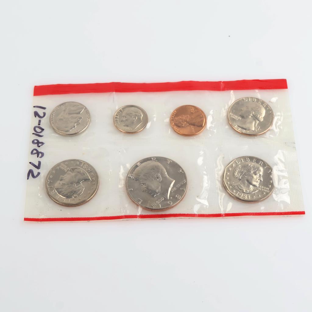 1981-D US Coin Set | Property Room