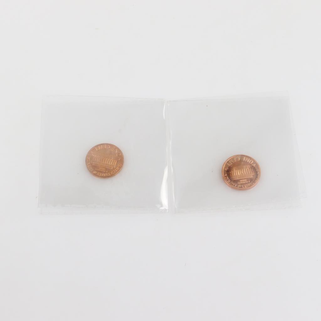 1981-S & 1988-S US Proof Pennies | Property Room
