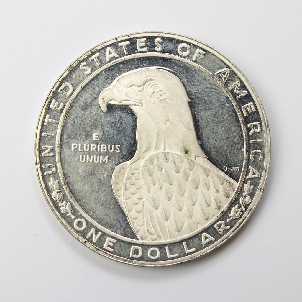 1983 U.S. Silver Proof Olympic Commerative One Dollar Coin | Property Room