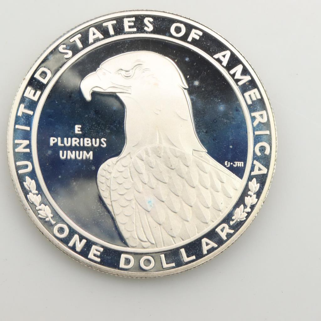 1983 XXIII Summer Olympic Games - Disc Thrower Silver Dollar | Property ...