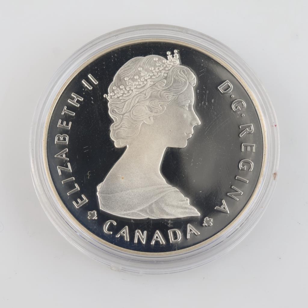 1985 Canadian National Park Silver Proof Dollar | Property Room