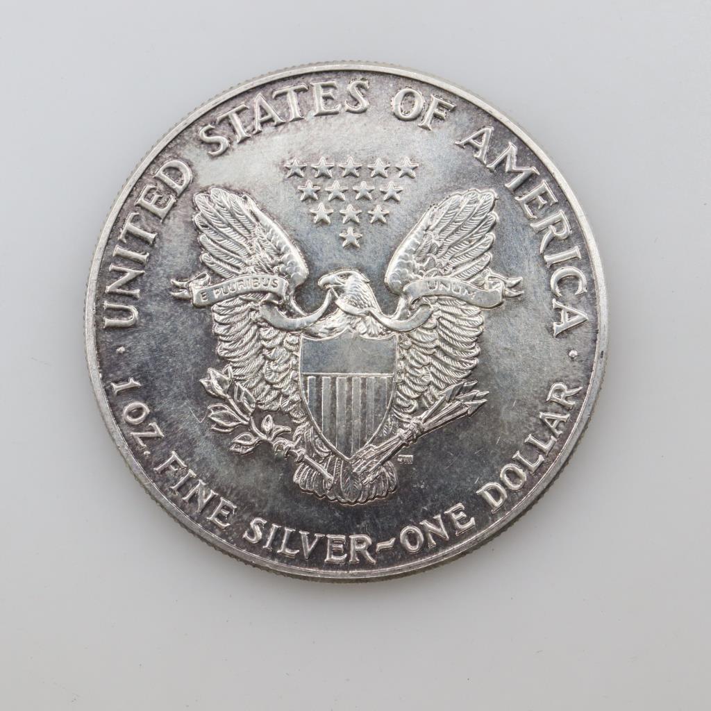 1987 American Eagle Fine Silver 1oz Dollar | Property Room