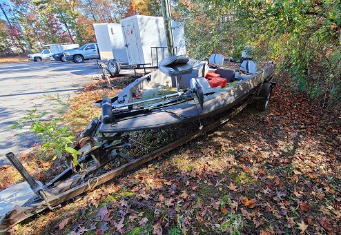 1988 Skeeter Boat & 1988 TI Boat Trailer (Asheboro, NC 27205 ...