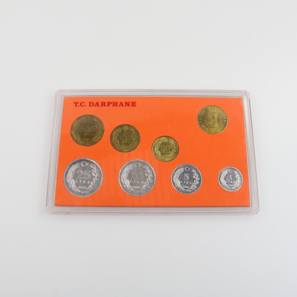 1989 Darphane Turkish State Mint Coin Set | Property Room
