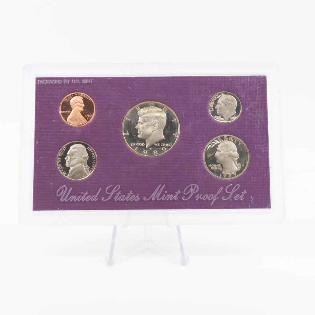 1989-S US Coin Mint Proof Set | Property Room