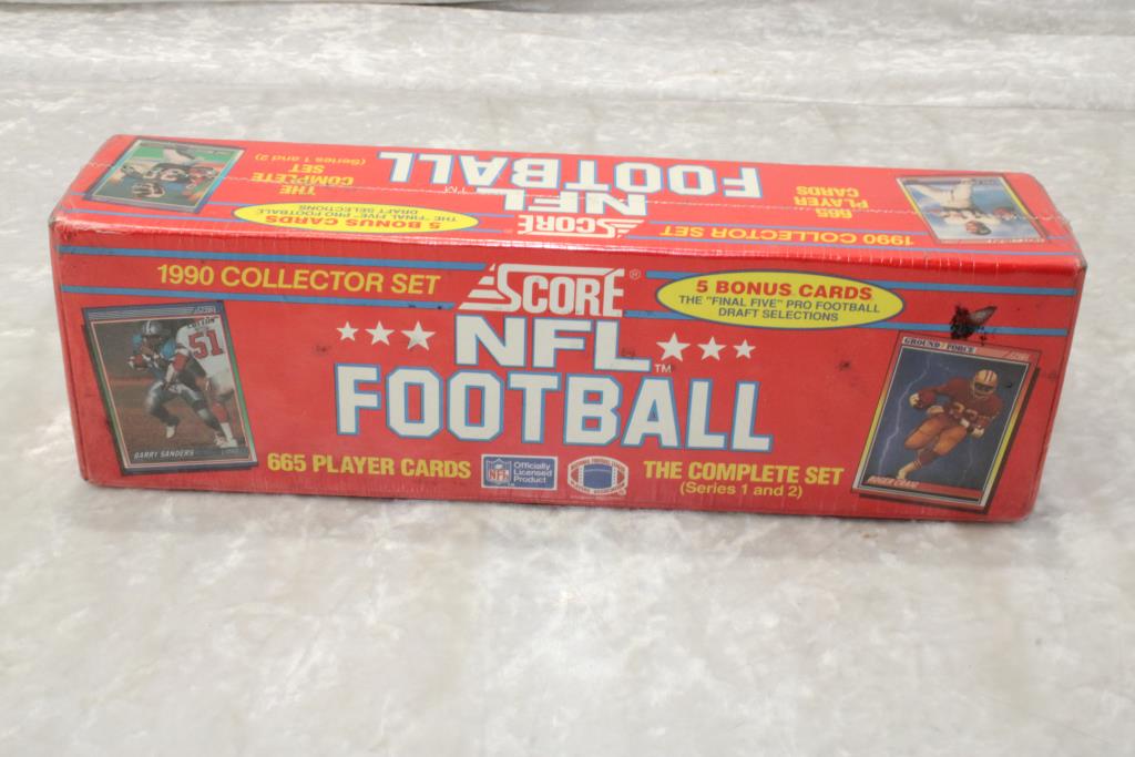 1990 Collector Set NFL Football Player Cards | Property Room