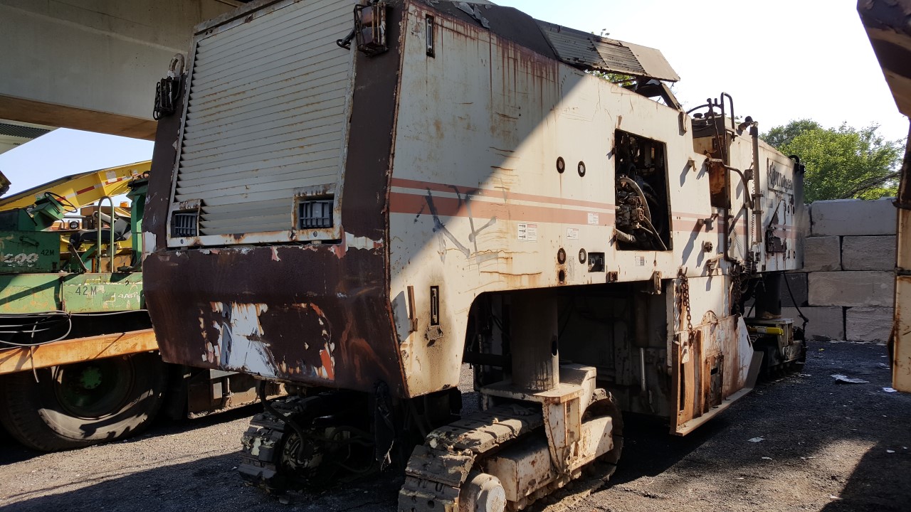 1990 Wirtgen Model 2100VC Large Milling Machine (Flushing, Queens, NY ...