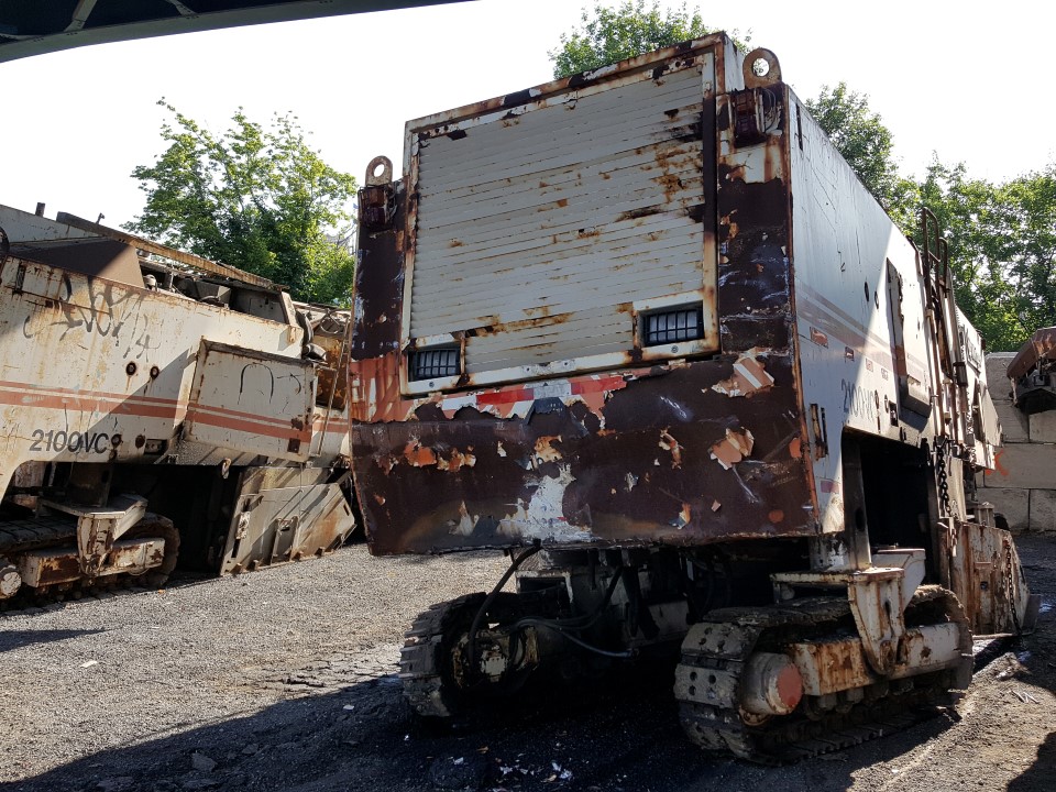 1990 Wirtgen Model 2100VC Large Milling Machine (Flushing, Queens, NY ...