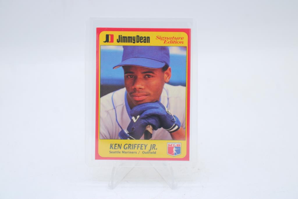 1991 Jimmy Dean Sausage Ken Griffey Jr Promo Card #2of25 | Property Room