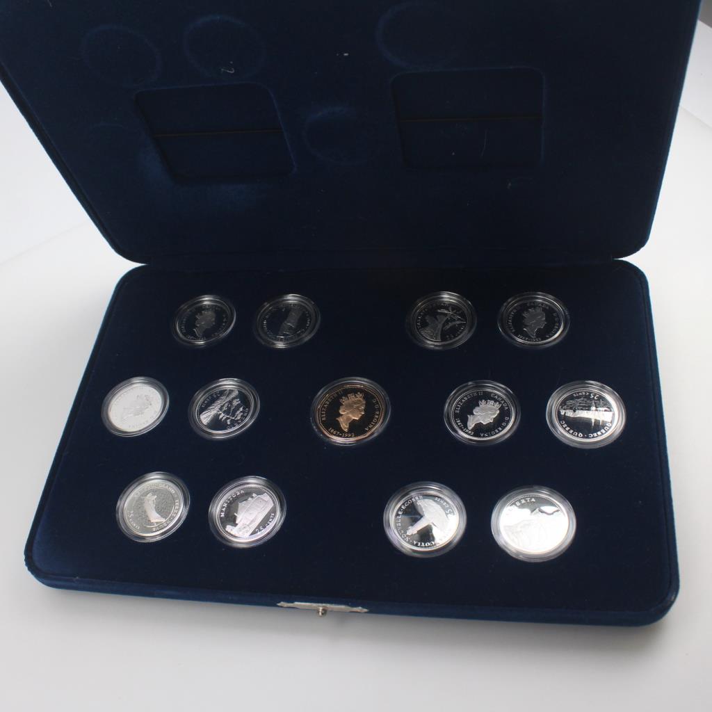 1992 Canada 125th Anniversary Proof 25 Cent Quarter Set With Case ...