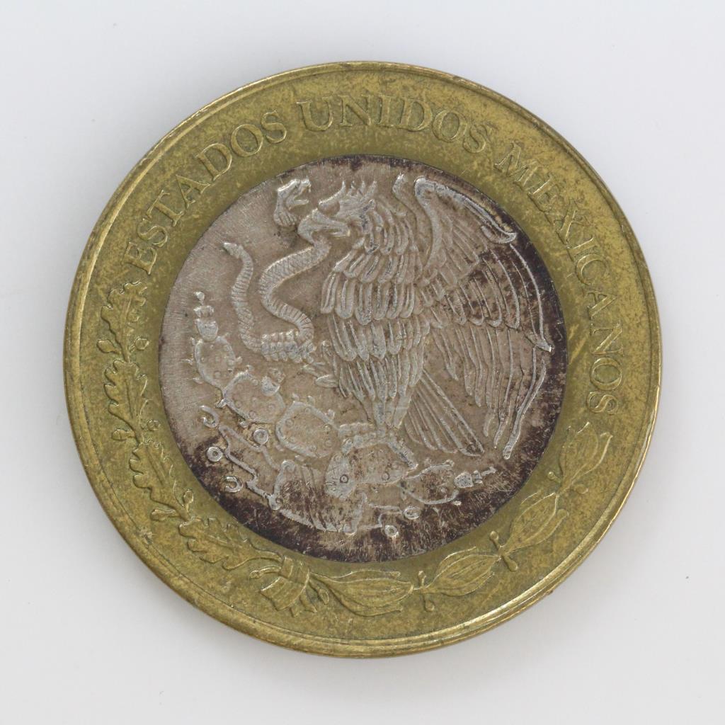 1993 Silver Mexican Coin Property Room 1993 Silver Mexican Coin Property Room