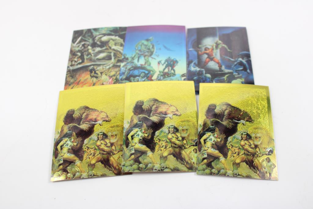 1994 All Chromium Conan II Trading Cards - 14 Trading Cards | Property Room