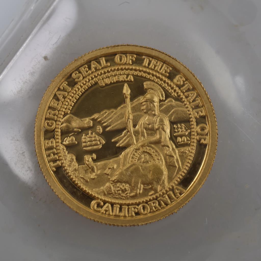 1994 California Fine Gold 1/10oz Round | Property Room