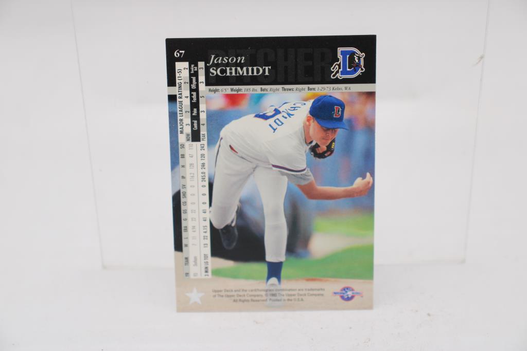 1994 Upper Deck Jason Schmidt Rookie Card #67 | Property Room