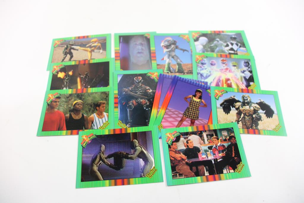 1995 Collect-A-Card Power Rangers TV Show The New Season Trading Cards ...
