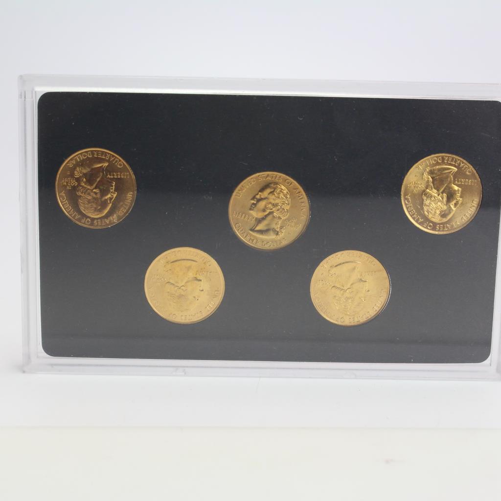 1999 Commemorative Quarters Gold Edition | Property Room