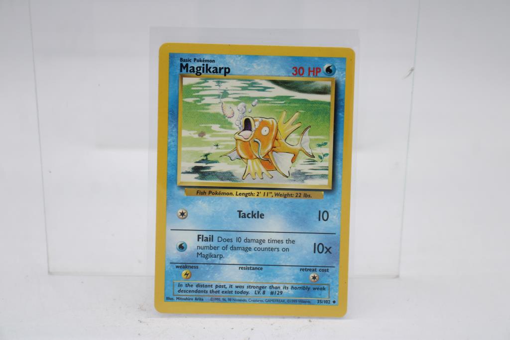 1999 Pokemon WOTC Base Set Magikarp 35/102 | Property Room