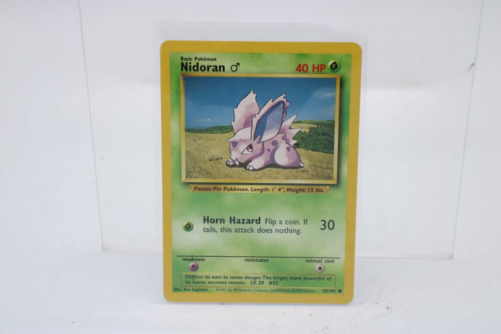 1999 Pokemon WOTC Base Set Nidoran 55/102 | Property Room
