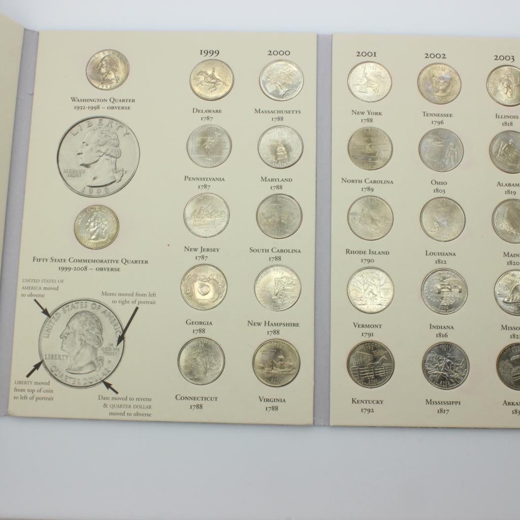 1999-1008 Fifty State Commemorative Quarters | Property Room