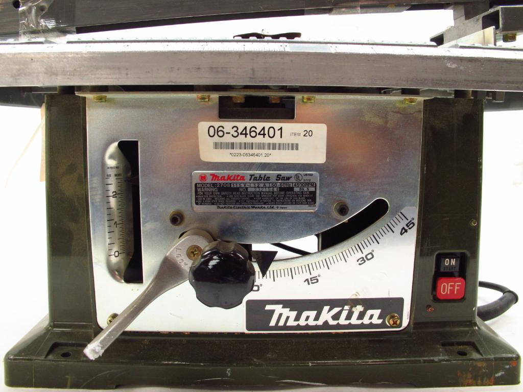 Makita Table Saw | Property Room