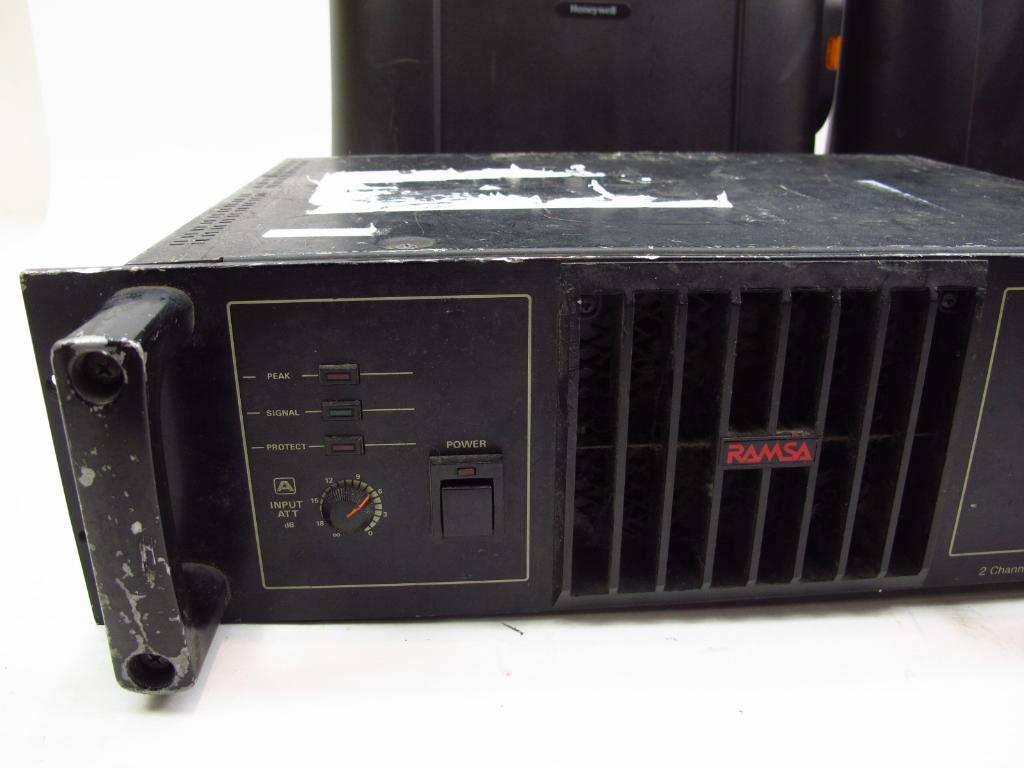 Ramsa Amplifier, Electronic Ballast, And More 5+ Pieces | Property Room