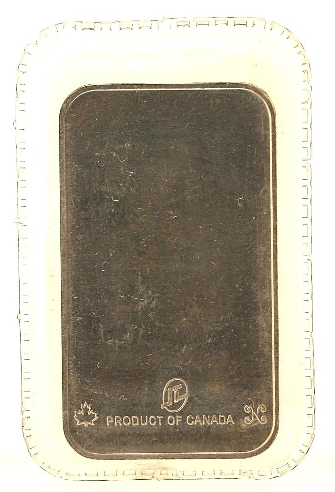National Refiners Assayers One Troy Ounce 999+ Fine Silver Ingot ...