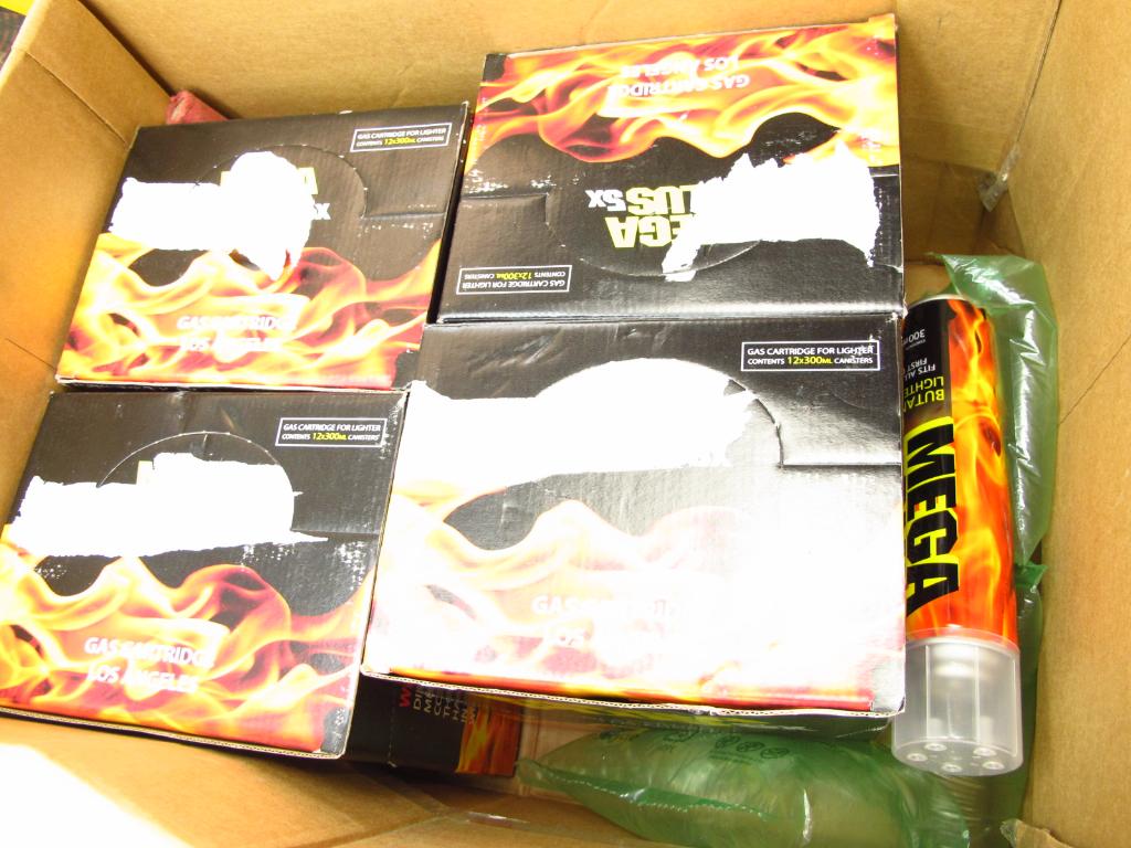 Mega Plus Gas Cartridges For Lighters And Flare | Property Room